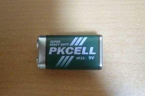 Батарейка pkcell 6F22 9V