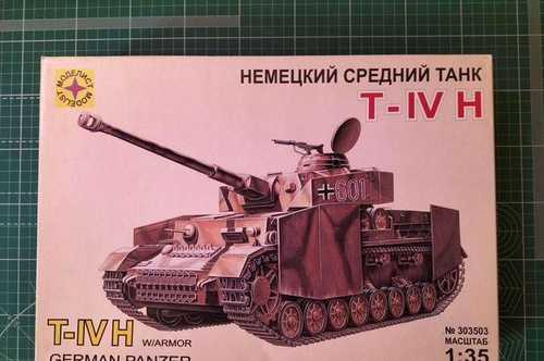 Сборная модель танка Т-IV H