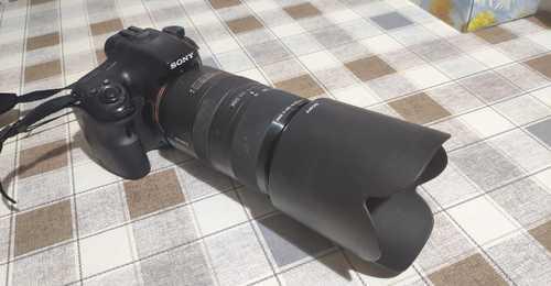 Фотоаппарат Sony A-65 в комплекте и с объективами