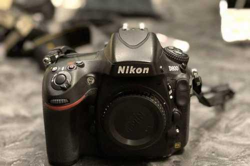 Идеальный Nikon D800 body+сумка в подарок