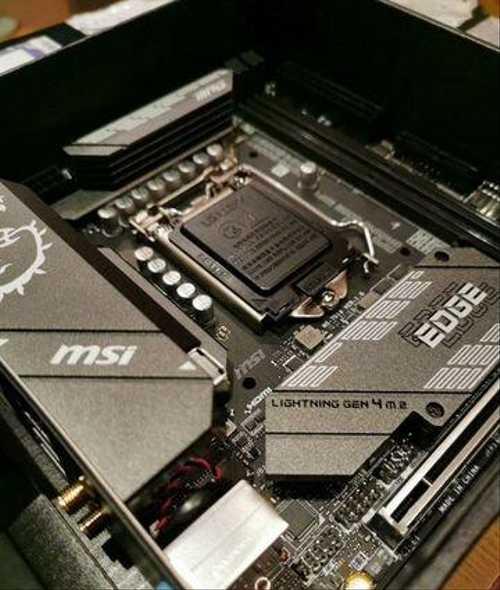 Топ Материнская плата mini itx MSI b560 lga 1200