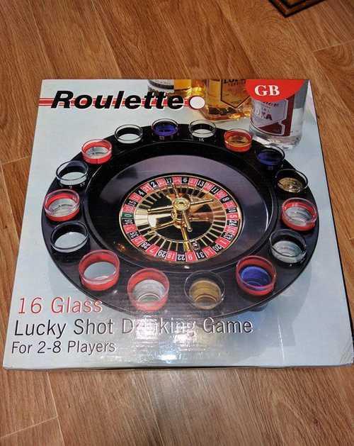 Настольная игра Roulette 16 Glass Lucky Shot Drink