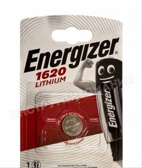 Батарейка CR1620 energizer E300844002