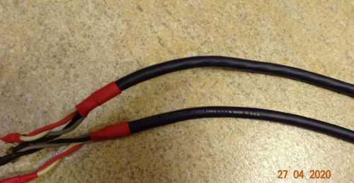 Straight wire " quartet" speaker cable 2,5m