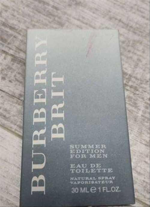 Мужская туалетная вода Burberry Brit