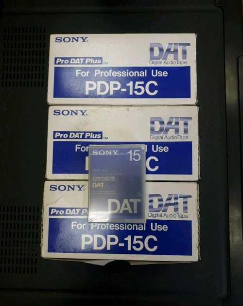 DAT- кассеты Sony и miniDV