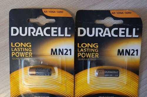Батарейки MN21 Duracell A23 новые