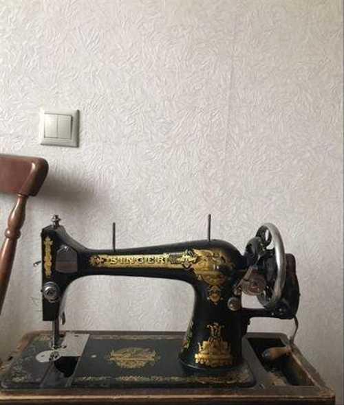 Швейная машина Singer 1901 год