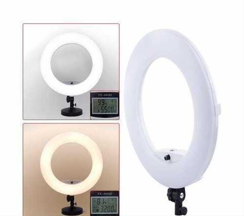 Кольцевая лампа Okira LED Ring FE 480 PRO + аккум
