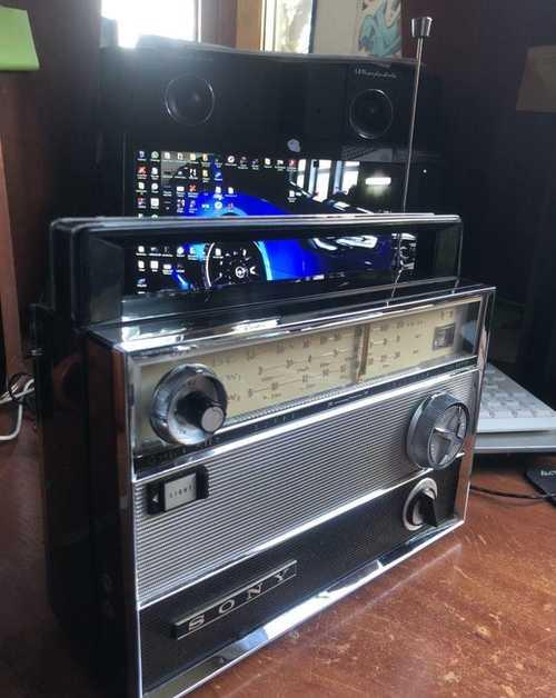 Раритетный радиоприемник sony TR-911 61-63 годов