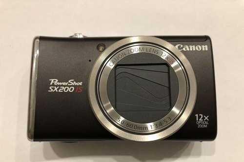 Фотоаппарат Canon PowerShot SX200. Made in Japan