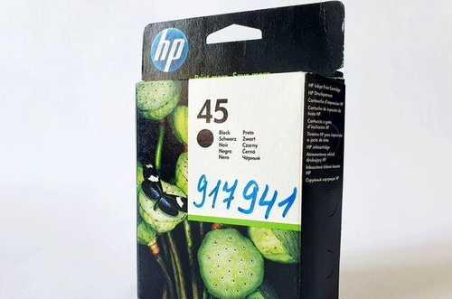 Оригинальный картридж HP 45 (51645AE)