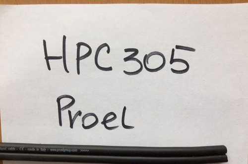 Кабель плоский двухжильный Proel HPC 305