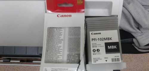 Картридж canon PFI-102MBK, черный матовый