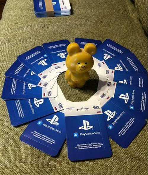 Карта оплаты playstation