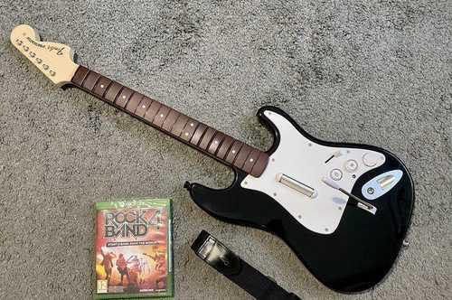 Rock Band 4 Xbox One беспроводная гитара + диск