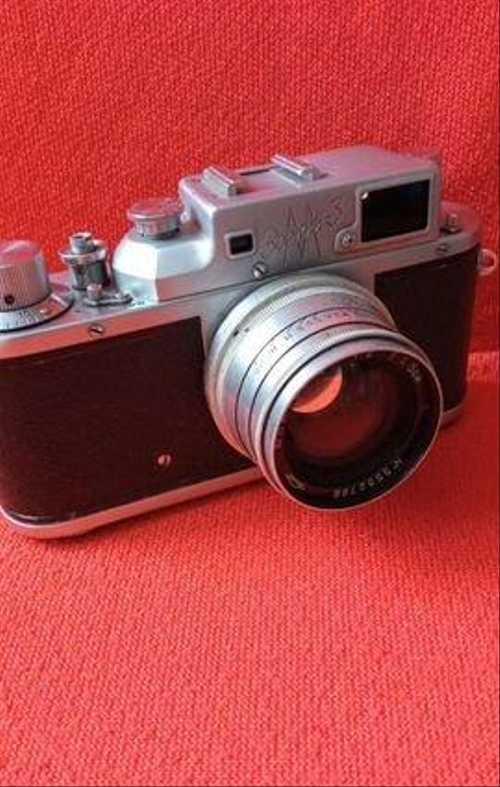 Плёночный фотоаппарат зоркий 3М
