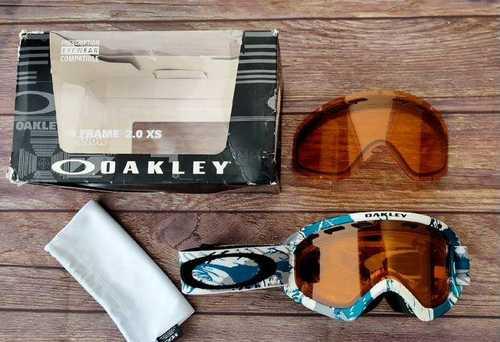 Детская сноуборд маска Oakley OFrame 2.0 xs Persim