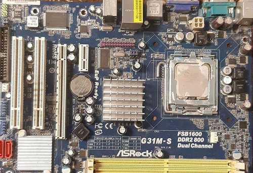Материнская плата AsRock G31M-S
