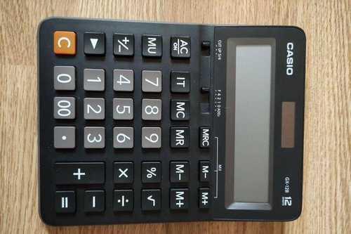 Калькулятор casio gx 12b