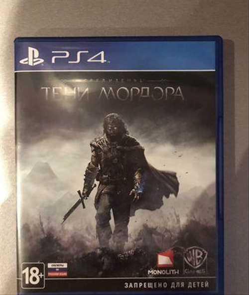 Тени мордора ps4 управление