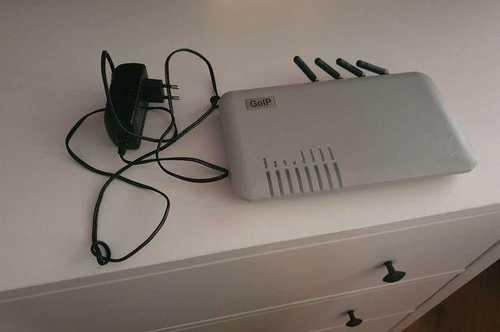 GoIP 4 sim GSM шлюз