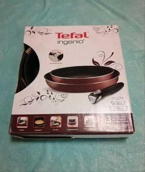 Набор сковородок tefal