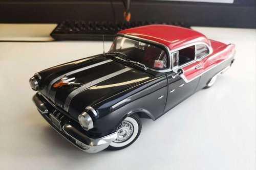 Pontiac Star Chief 1955 Sun Star platinum 1:18