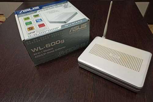 Adsl роутер asus WL-600g