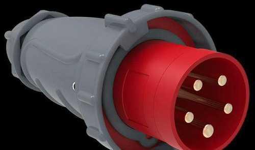 Вилка переносная сси-035 63А 3Р+ре+N IP67 magnum