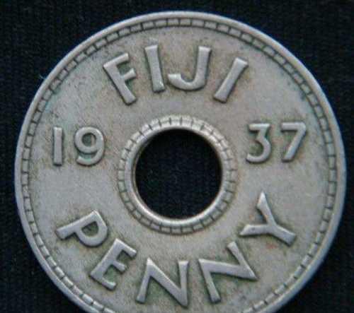 Монеты Фиджи 1934 - 1990 год