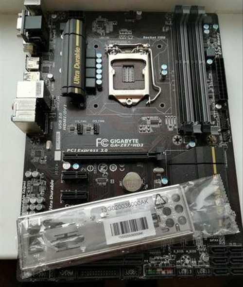 Gigabyte LGA1150 GA-Z87-HD3 проблемная