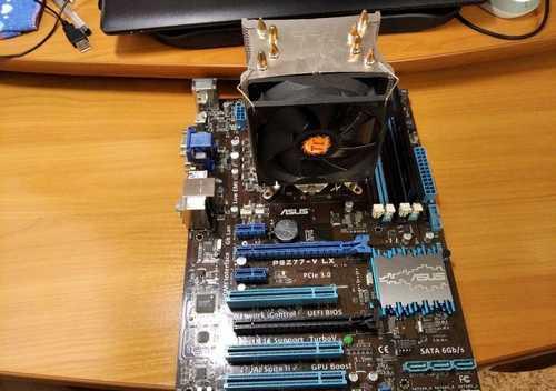 Связка p8z77vlx + i5 3570k + 8гб ddr3