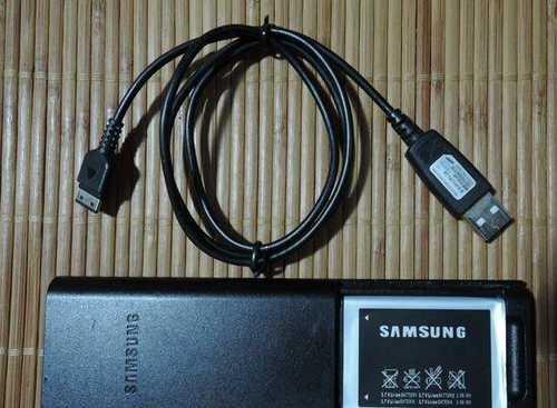 Зарядное устройство для акб Samsung и Data кабель