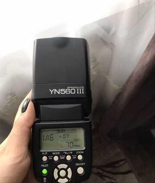 Фотовспышка Yongnuo Speedlite YN-560 III универсал