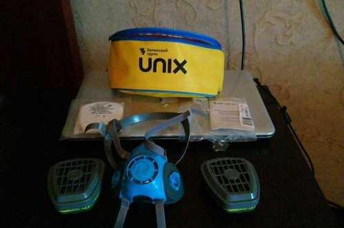 Полумаска unix 1000 с фильтрами и сумкой