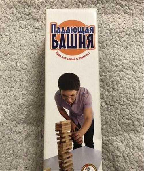 Настольная игра падающая башня