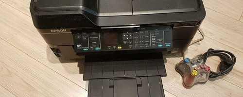 Принтер мфу Epson WF-7510 с снпч