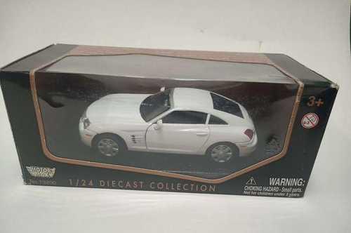 Motormax 1/24 chrysler crossfire модель