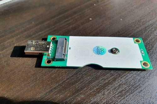 M.2 B usb sim mini pci key B wwan 2.0