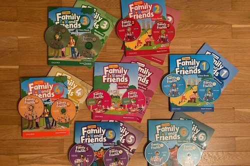 Family and friends starter,1,2,3,4,5,6; 2-издание