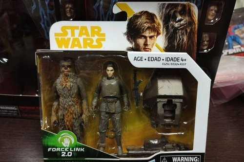 Набор фигурок Star Wars Chewbacca and Han Solo (Mi