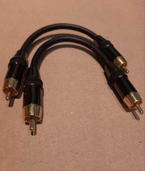 Кабель 2 rca- 2rca PreAmp Jumpers