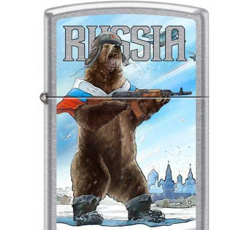 Зажигалка Zippo - Russian Bear