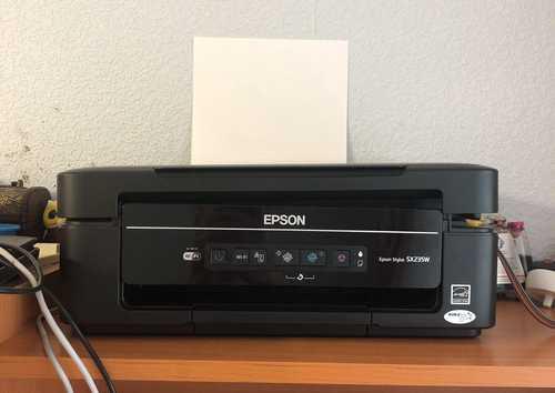 Мфу Epson stylus SX235W wifi