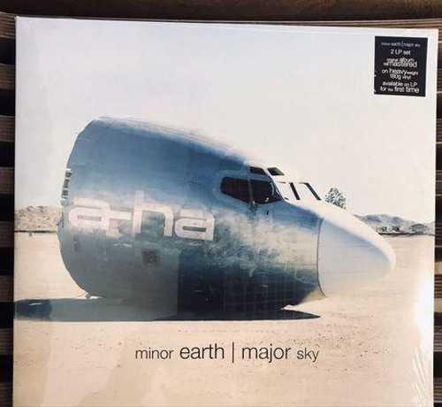 A ha minor earth major sky. A-ha Minor Earth Major Sky обложка. A-ha Minor Earth Major Sky LP. Постер альбома Minor Earth Major Sky a-ha.