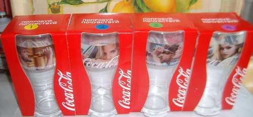 Коллекционные стаканы Coca Cola