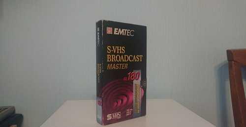 Видеокассета S-VHS emtec Broadcast Master