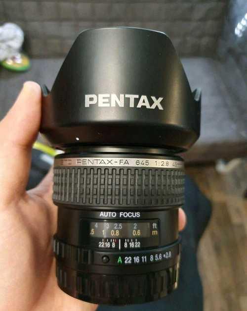 Pentax FA 645 45mm F2.8 средний формат