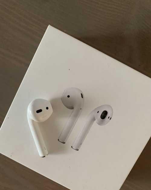 Беспроводные наушники левый AirPods2
